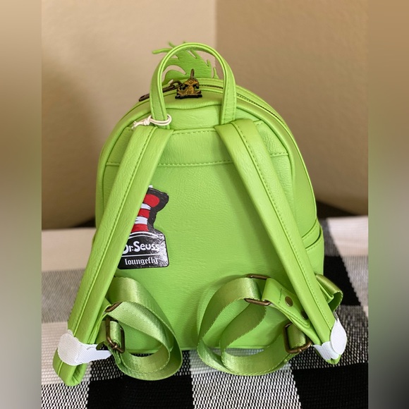 Loungefly | Bags | Loungefly Dr Seuss The Grinch Backpack Wallet Set ...
